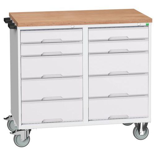 Bott verso mobile workbench & 10 drawers - Rapid Racking