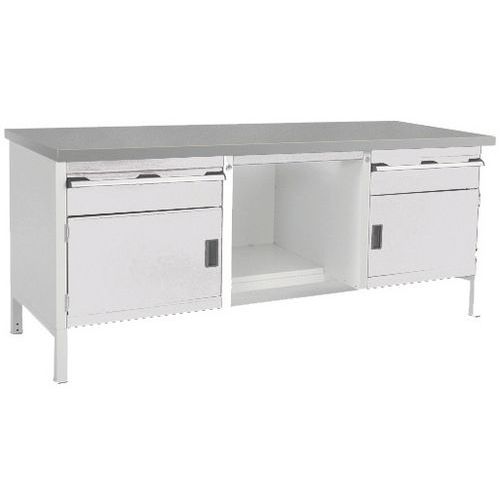 Bott Combi Workbench - HD Lino Worktop - Rapid Racking