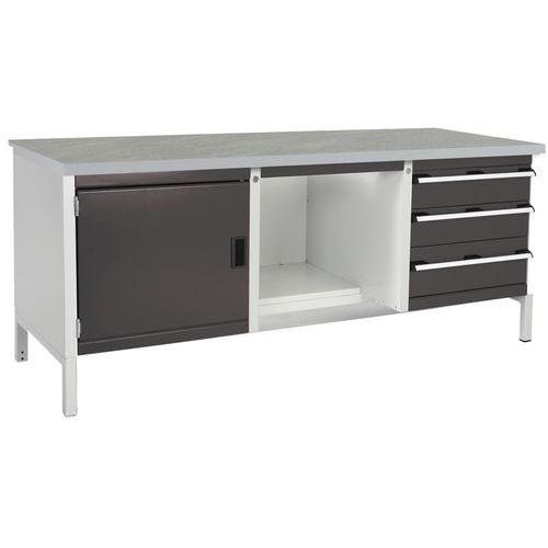 Bott Combi Workbench - HD Lino Worktop - Rapid Racking