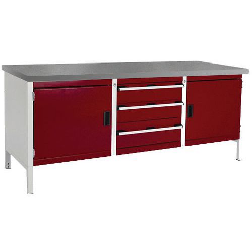 Bott Combi Workbench - HD Lino Worktop - Rapid Racking