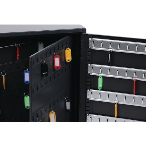 Lockable Key Cabinet - 500-1000 Hooks - High-Security Metal Cupboards ...