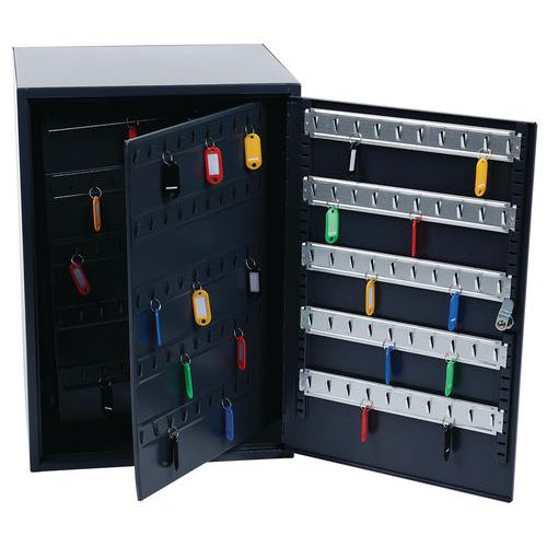 Lockable Key Cabinet - 500-1000 Hooks - High-Security Metal Cupboards ...