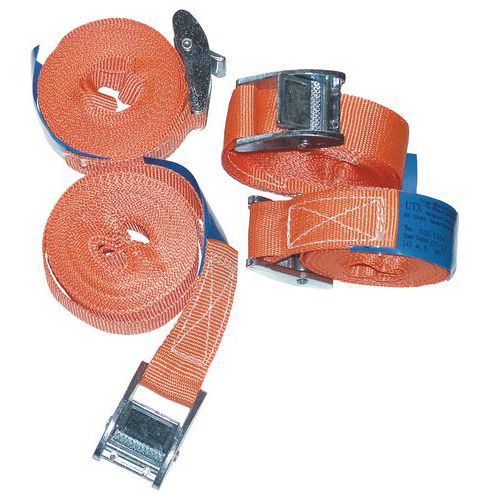 Lashing strap with safety closure - Rapidracking.com