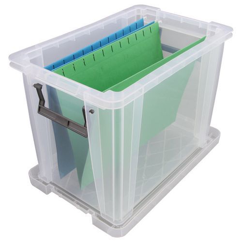 Manutan Clear Box - 18.5 L - Rapid Racking
