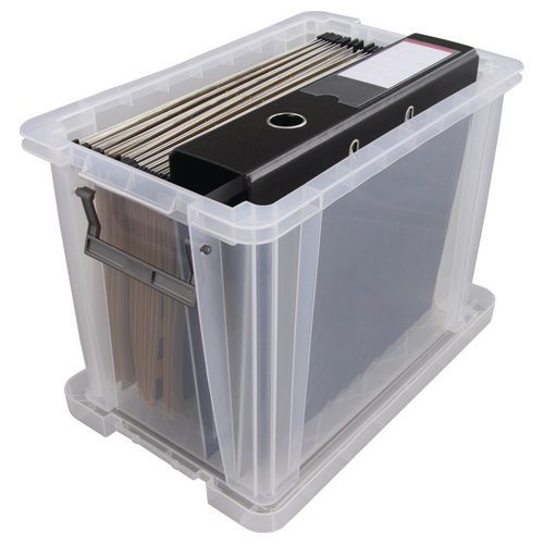 Manutan Clear Box - 18.5 L - Rapid Racking
