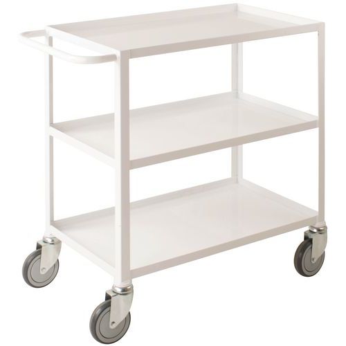 Tray trolleys : 150kg capacity.