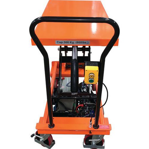Electric Mobile Scissor Lift Table - 950h - Rapid Racking