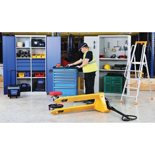 Tool Trolley - 6/7 Drawers Perforated Sides - Rapid Racking