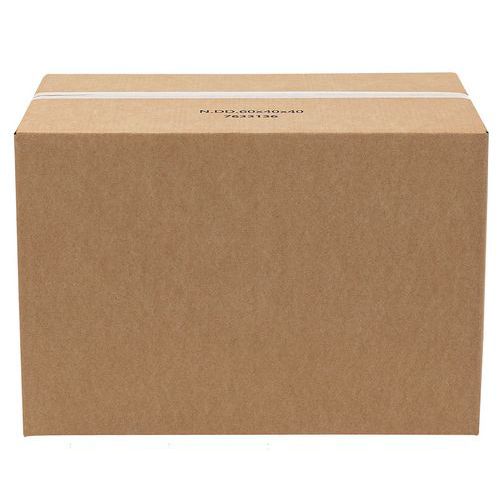 Cardboard box made of recycled materials - Double wall - Manutan Expert ...