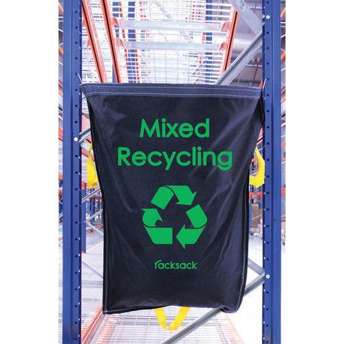 Warehouse Racking Recycling Bags – Racksack Waste Segregation Sacks ...
