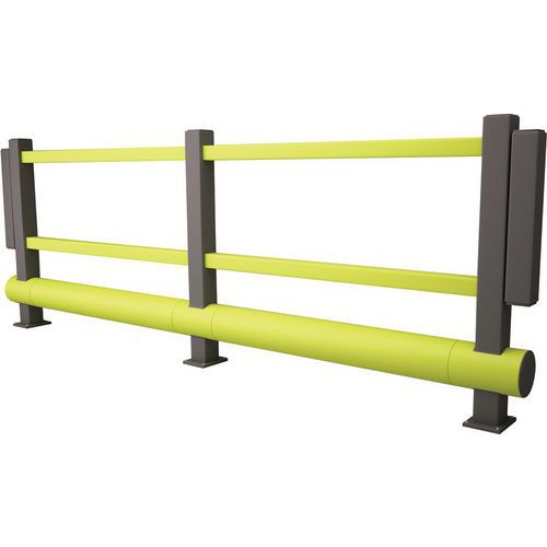 Pedestrian Bumper Barrier - Single Bumper - Rapid Racking