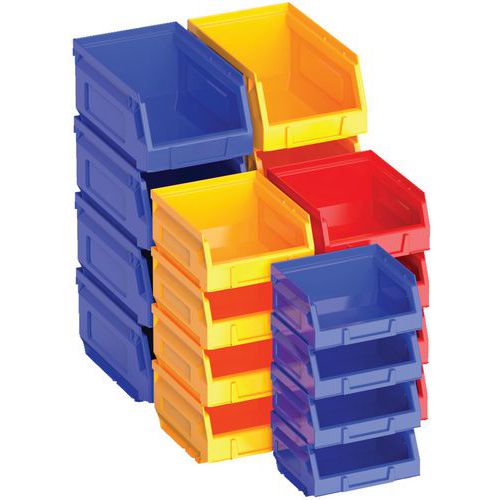 40 Small Parts Bin Kit - Louvre Tool Storage - Rapid Racking