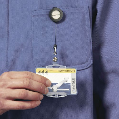 Badge reels - ID badges & passes - Rapid Racking