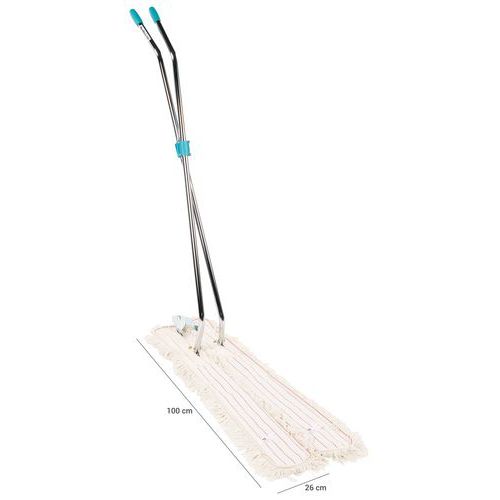 Scissor Sweeper Mop - Cotton Mop Heads - Steel Frame - Manutan Expert ...