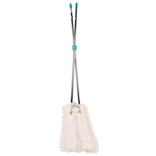 Scissor Sweeper Mop - Cotton Mop Heads - Steel Frame - Manutan Expert ...