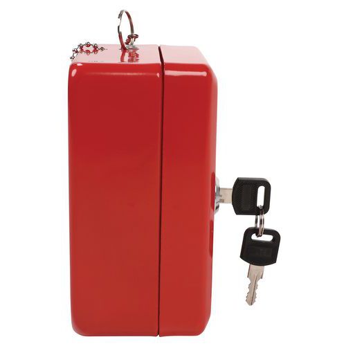 Emergency Key Box With Glass Panel & Hammer - Red - Manutan Expert ...