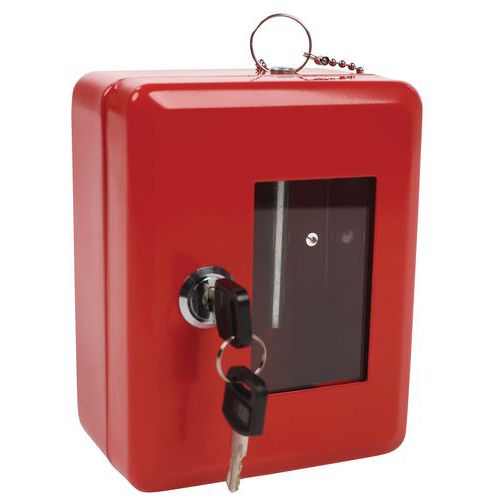 Emergency Key Box With Glass Panel - Rapid Racking