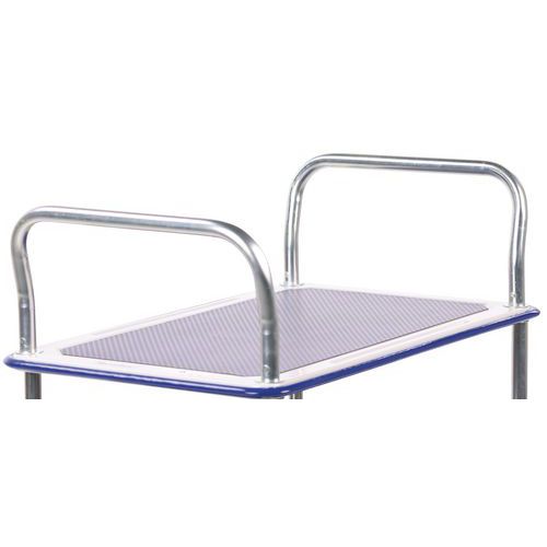 Manutan Steel Trolley - Anti Slip Shelves - Rapid Racking