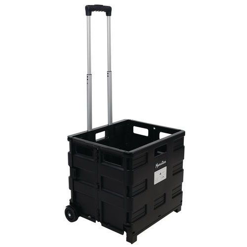 Folding Container Trolley - 35kg Capacity - Rapid Racking