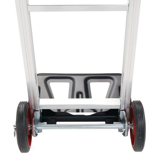 Aluminium Sack Truck - Rubber Wheels - Rapid Racking