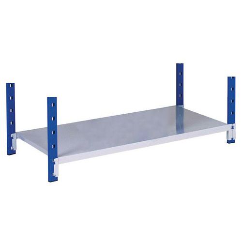 Extra solid steel shelves for Tubular bays - rapid racking