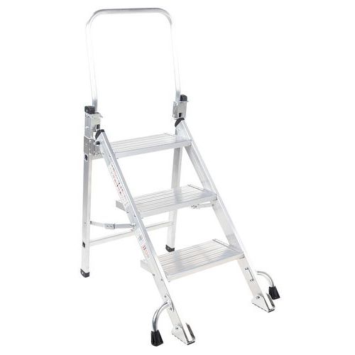Professional Aluminium Stepladder - Rapid Racking