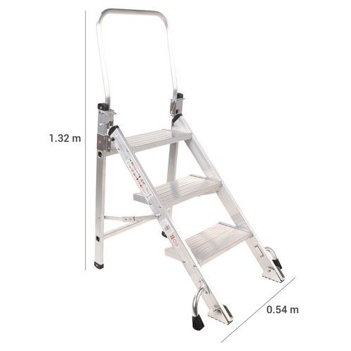 Professional Aluminium Stepladder - Rapid Racking