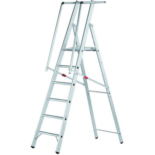 Zarges ZAP Safemaster S Platform Ladder - Rapid Racking