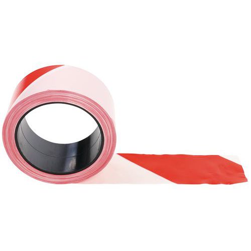 Polyethylene Tape - Red & White - Rapid Racking