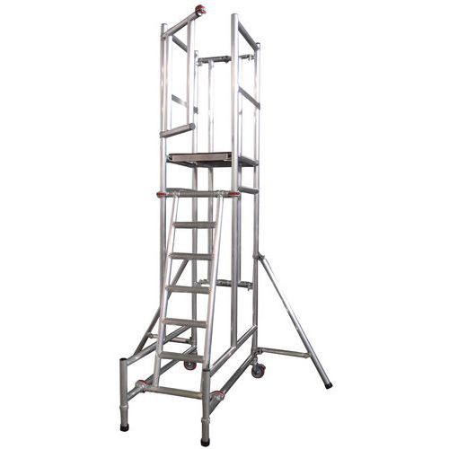 Aluminium Podium Steps - Free Delivery - Rapid Racking