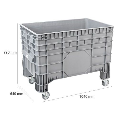 Stackable Pallet Container - Solid sides - Rapid Racking