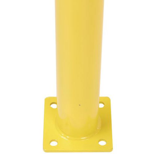 Plate-mounted safety barrier, dia. 59 mm - Manutan Expert ...