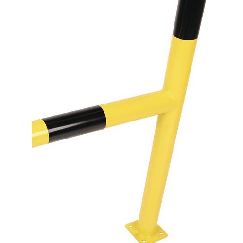 Plate-mounted safety barrier, dia. 59 mm - Manutan Expert ...