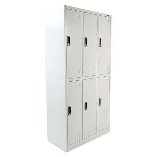 Multi-compartment locker - 3 columns - Rapid Racking