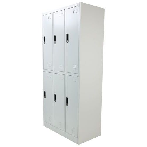 Multi-compartment locker - 3 columns - Rapid Racking