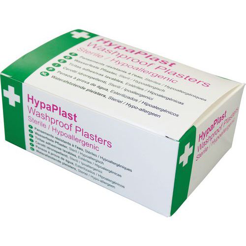 Pack of Sterile Fabric Plasters - Rapid Racking