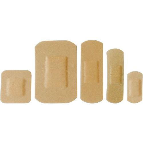 Pack of Sterile Fabric Plasters - Rapid Racking