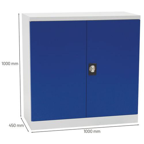 Low Metal Cupboard - Workshop Pedestals - Rapid Racking