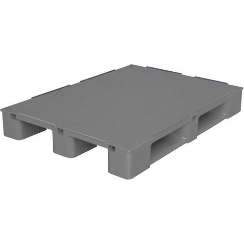 Grey General Use Heavy Duty Plastic Pallets - Rapid Racking
