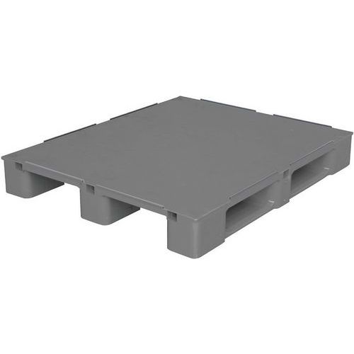 Grey General Use Heavy Duty Plastic Pallets - Rapid Racking