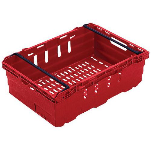 Five 15-54L Bale Arm Food Crates - Rapid Racking