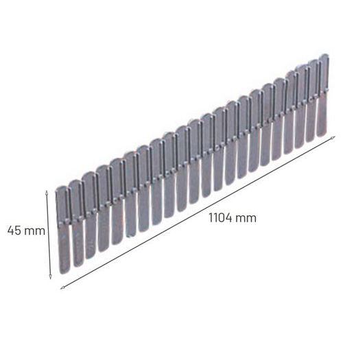 Plastic Euro Container Dividers - Adjustable Box Inserts - Manutan ...