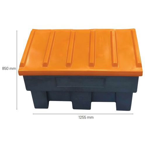 Grit Bin - Salt/Sand Storage Container - Rapid Racking