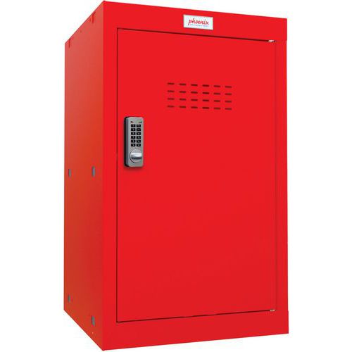 Lockable Metal Storage Cube Cabinets - Rapid Racking