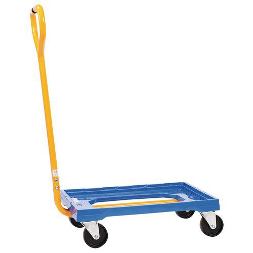 ABS Dolly With Handle For Moving Euro Containers/Boxes - Manutan Expert ...