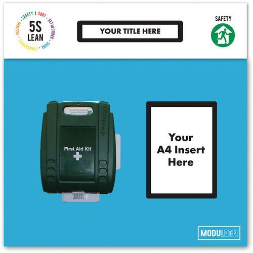 Modular First Aid Kit & Shadow Board - 5S Lean - Modulean ...