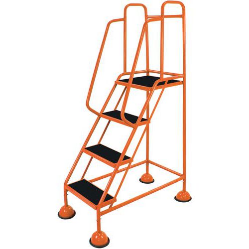 Mobile Anti-Slip Step Ladders - Rapid Racking