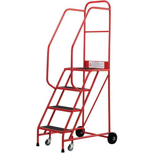 Step Ladders with Anti-Slip Steel Steps - Rapid Racking