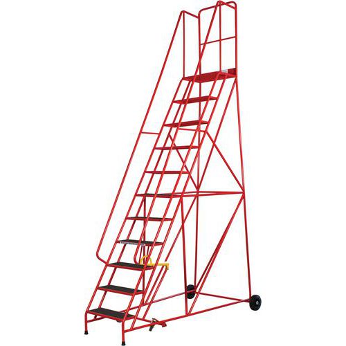 Step Ladders with Anti-Slip Steel Steps - Rapid Racking