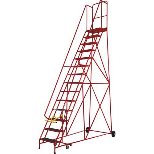 Step Ladders with Anti-Slip Steel Steps - Rapid Racking